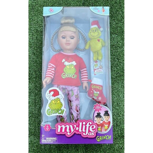 My Life | Toys | My Life As Poseable Grinch Sleepover 8 Inch Doll ...